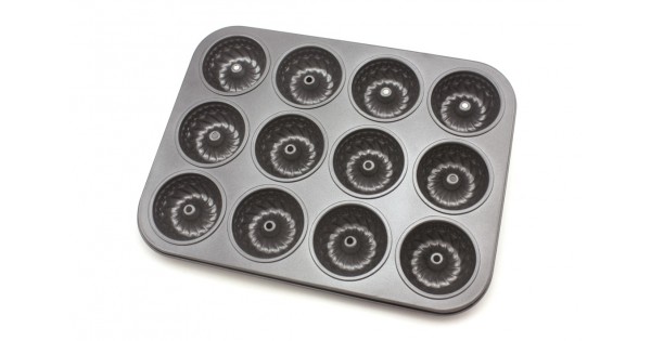 Forma de Aço para 12 Mini Bolos 35x5cm R2048 Hudson